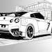 Nissan Coloring Pages 27 TOP Pages Nissan GT-R Coloring 370Z Coloring ...