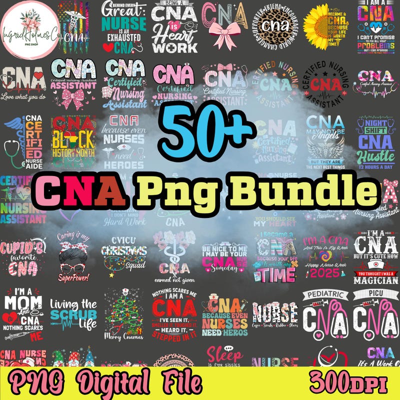 Cna Logo - Etsy