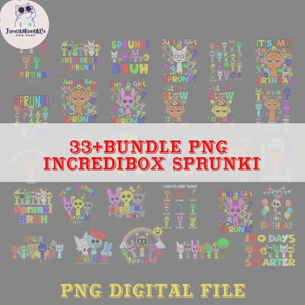 Sprunki Png - Etsy