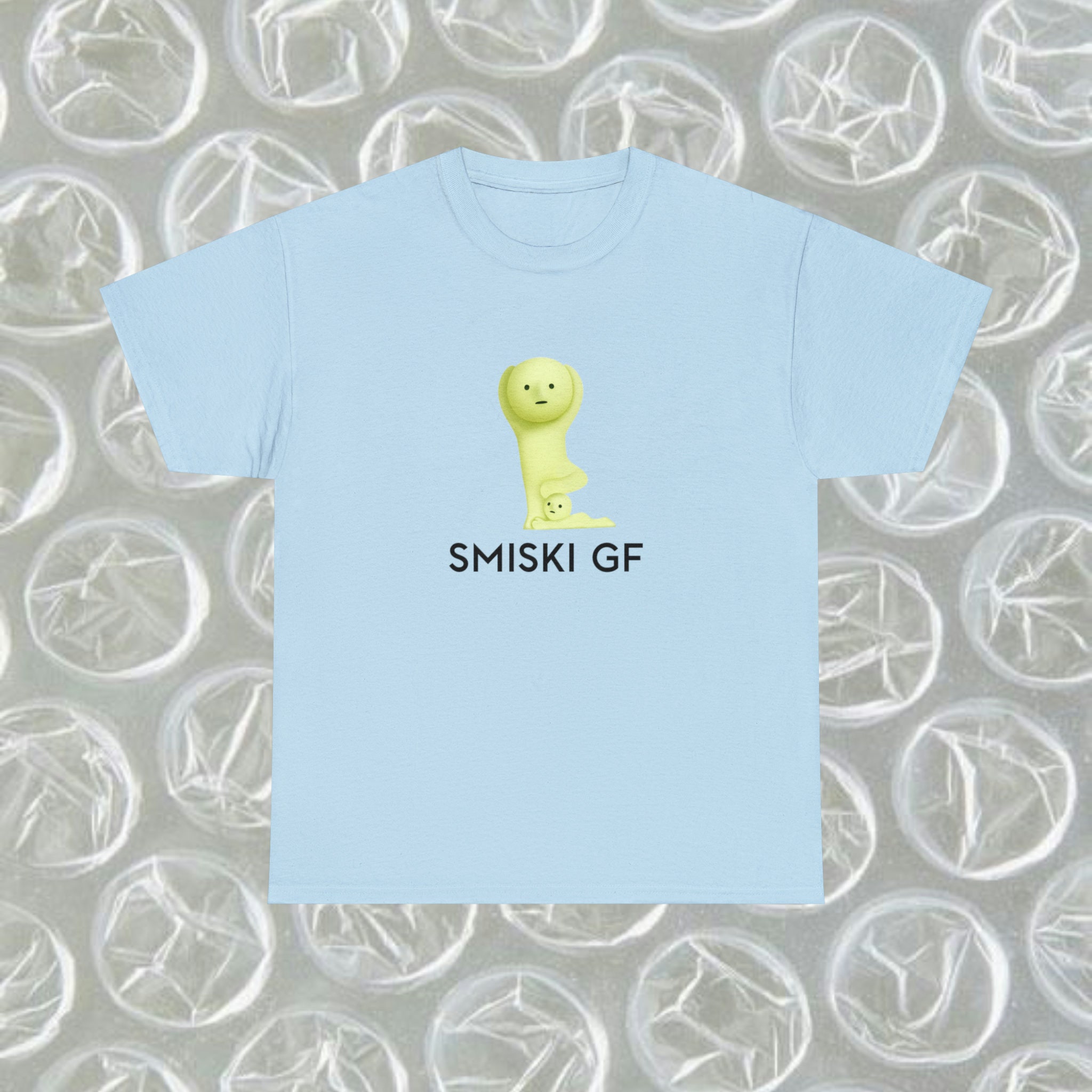 Smiski Girlfriend Duo Adult T-shirt, Unisex Heavy Cotton Tee | SMISKI T ...