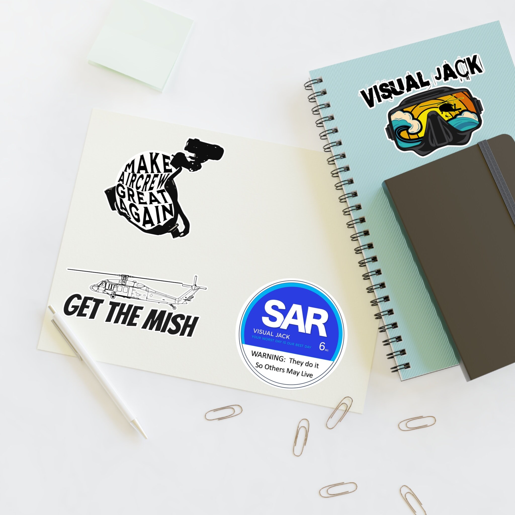 Visual Jack Sticker Pack - Etsy
