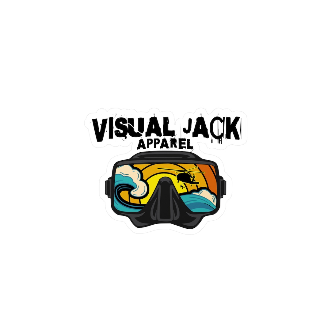 Visual Jack Goggles Sticker - Etsy