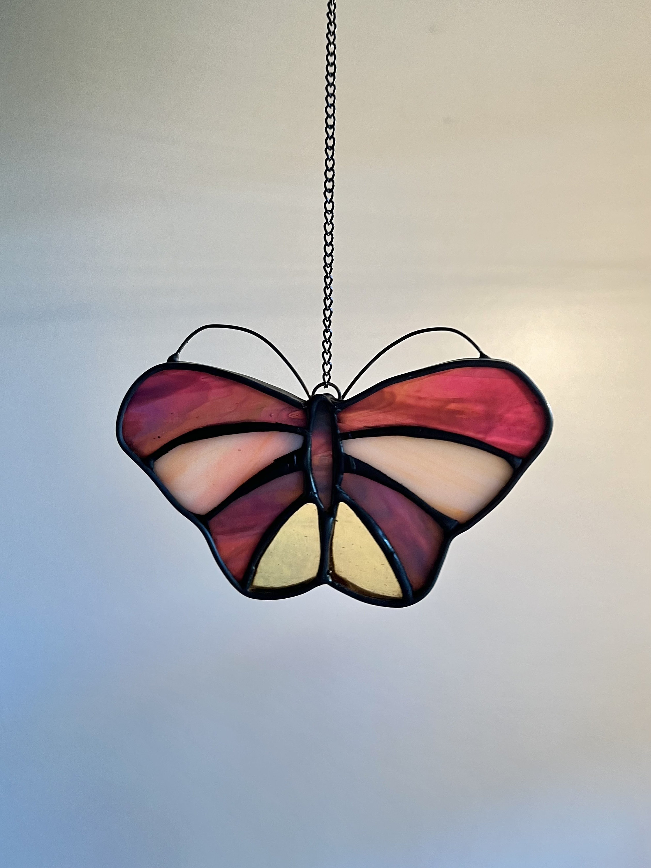 Butterfly Stained Glass Suncatchers - Etsy