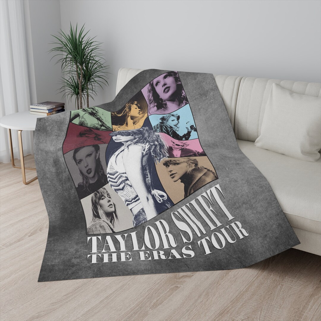 Eras Tour Sherpa Blanket TS Eras Tour Merch Custom TS - Etsy