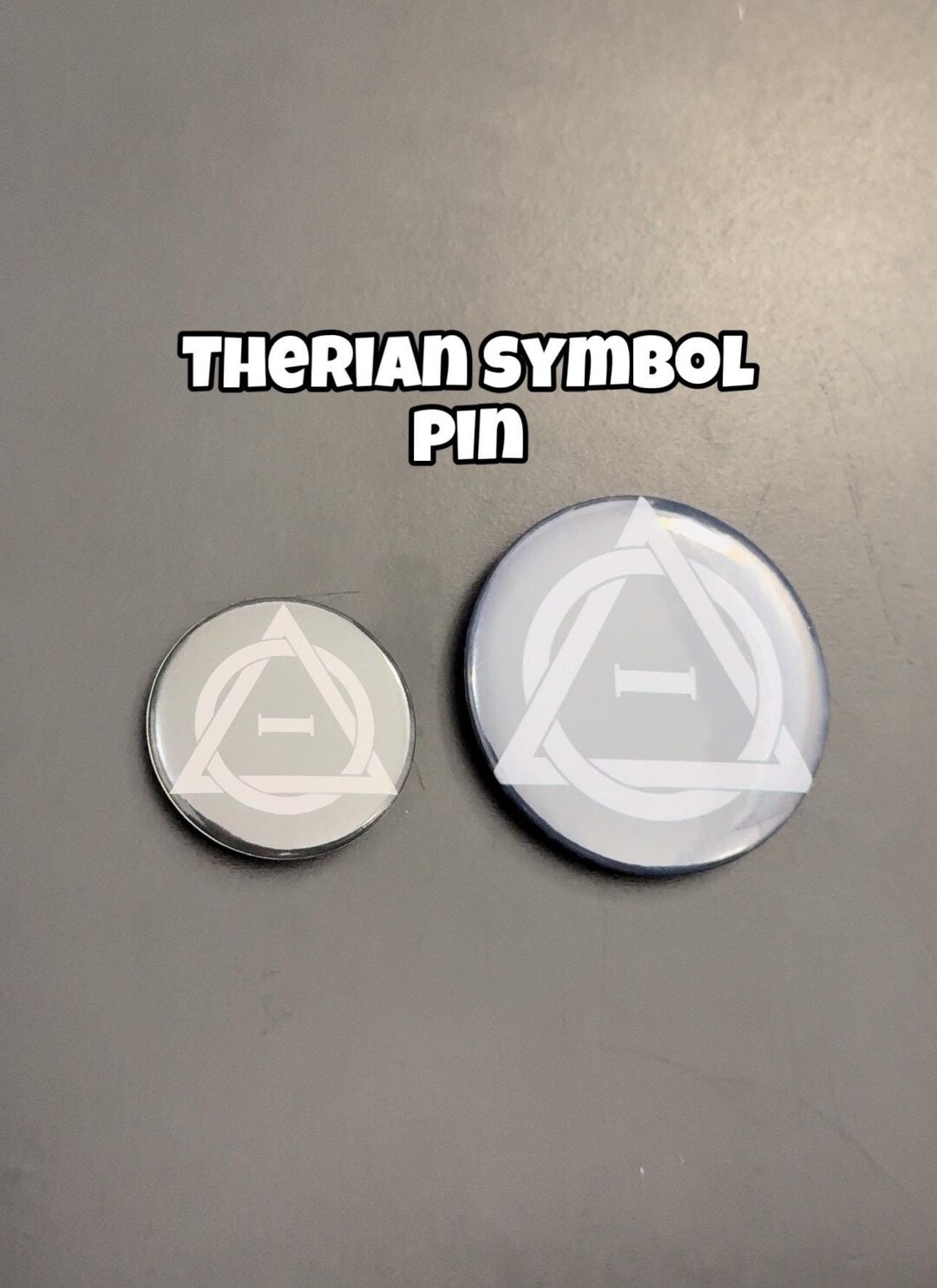 Therian Symbol Pin - Etsy