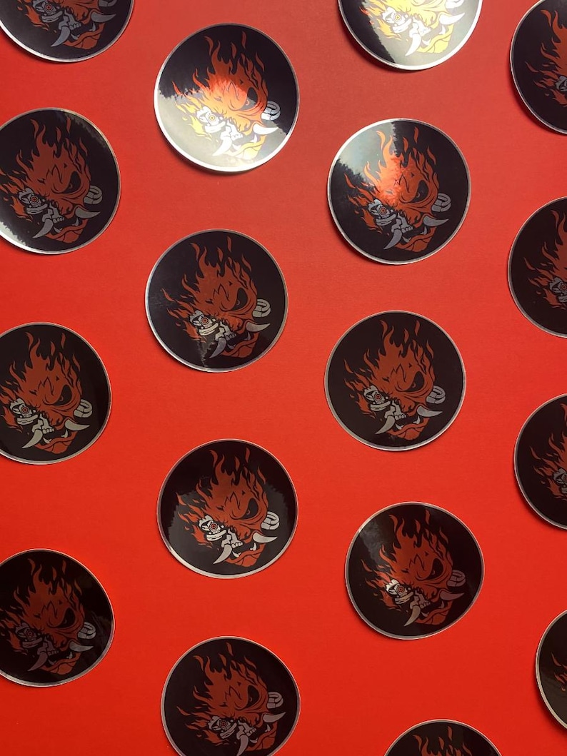Cyberpunk 2077 Samurai Sticker - Etsy