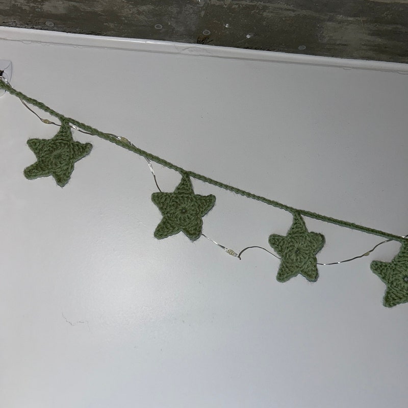 Crochet Star Garland - Etsy
