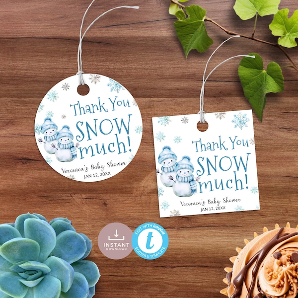 Thank You Snow Much for Coming - Etsy