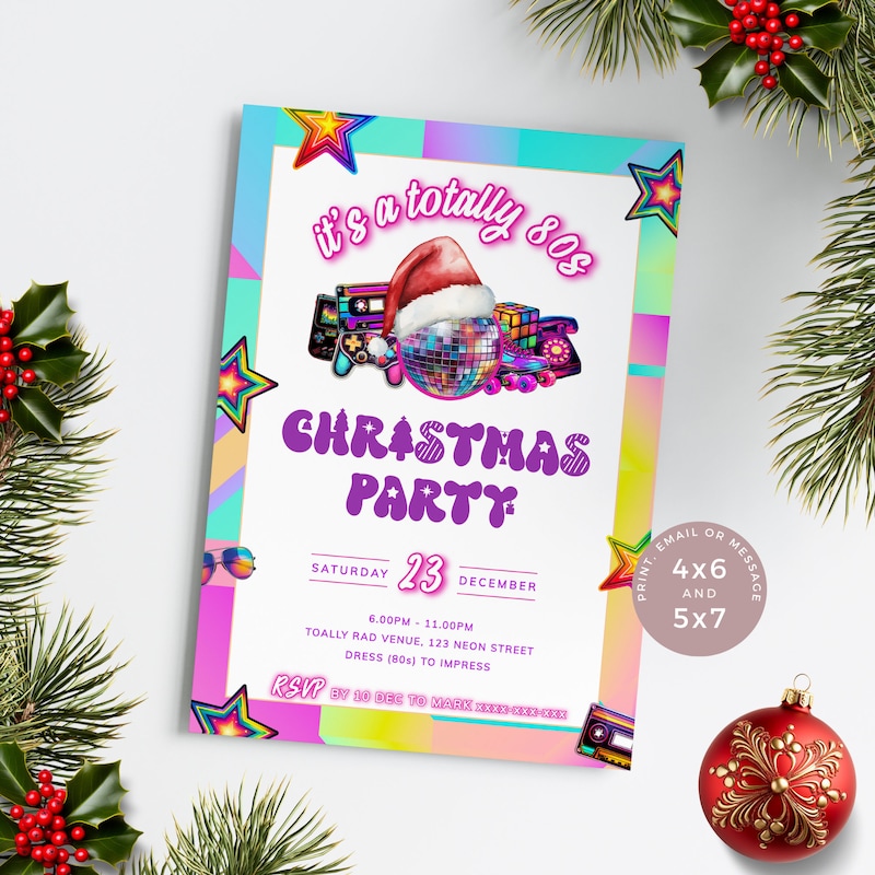 80s Christmas - Etsy