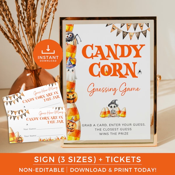Candy Corn Sign - Etsy