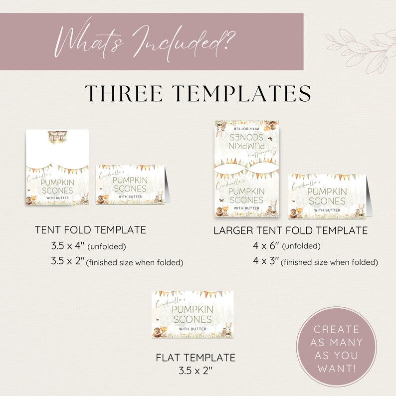 Storybook Baby Shower Buffet Card, A New Chapter is About to Begin ...