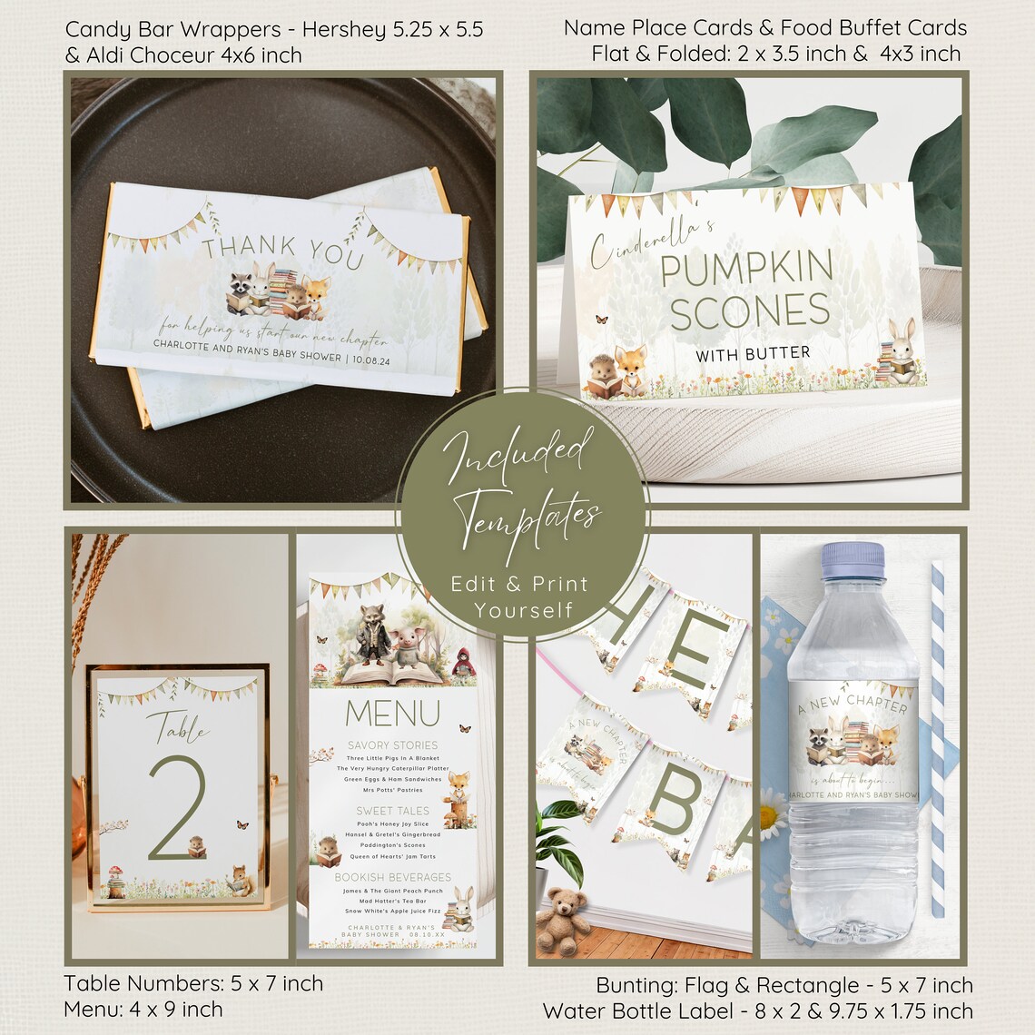 Storybook Baby Shower Bundle New Chapter, A New Chapter is About to ...
