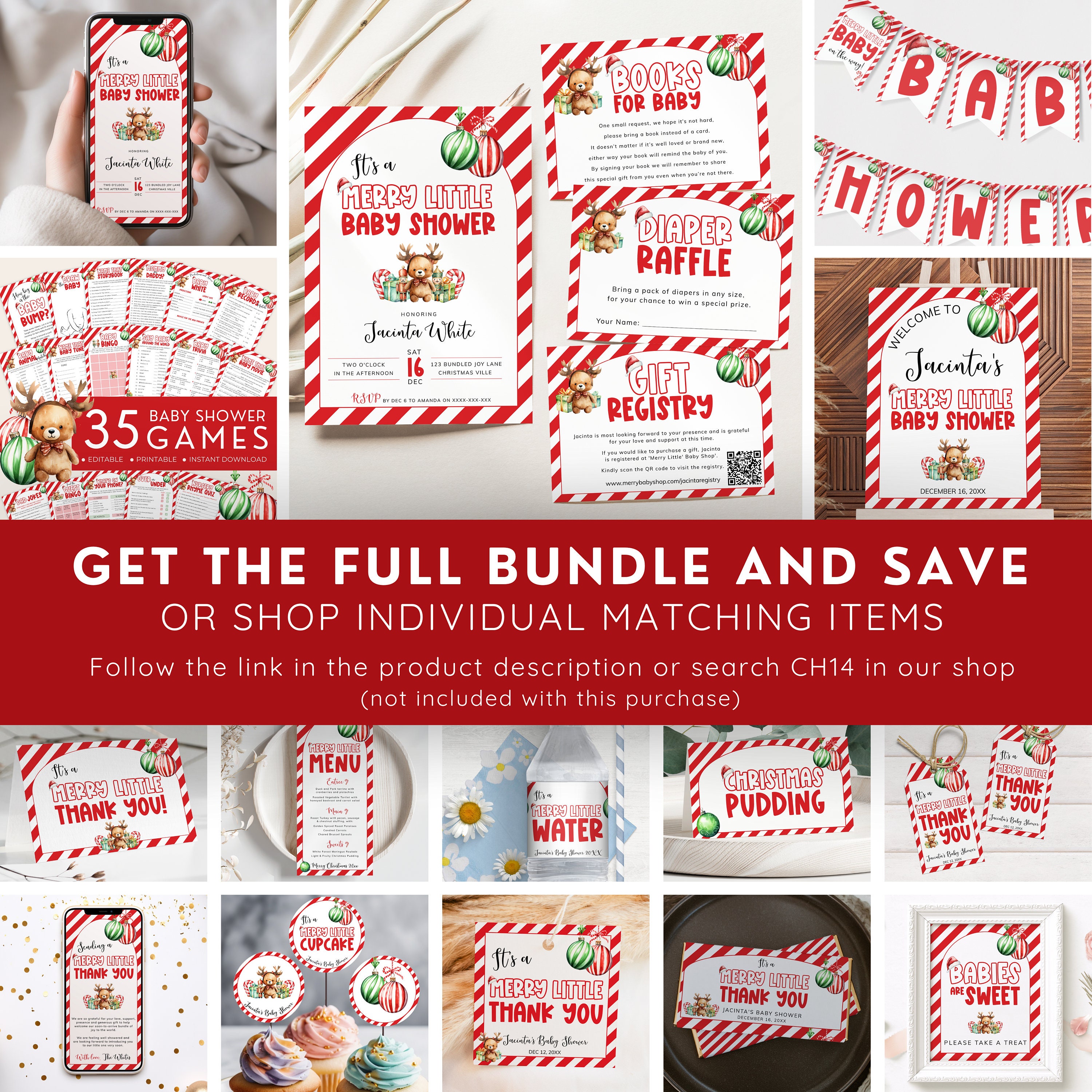 Merry Little Baby Trivia Answer Key, Christmas Baby Shower Triva ...