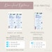 Berry Sweet Menu Template, Blueberry Themed Food and Drinks List ...