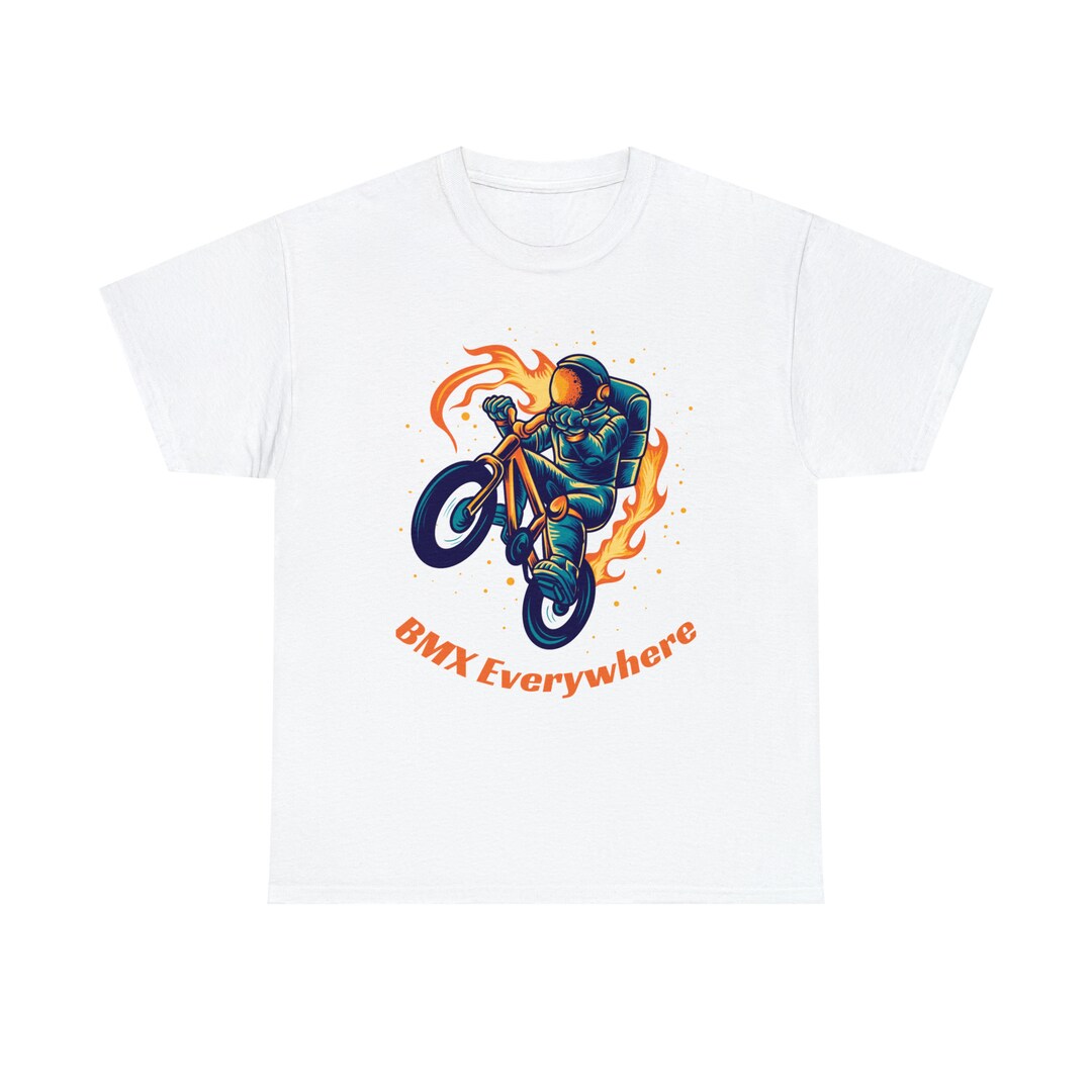 Bmx Bike Custom Design Bicycle Tshirt Freestyle Skateboard Bmx Street ...