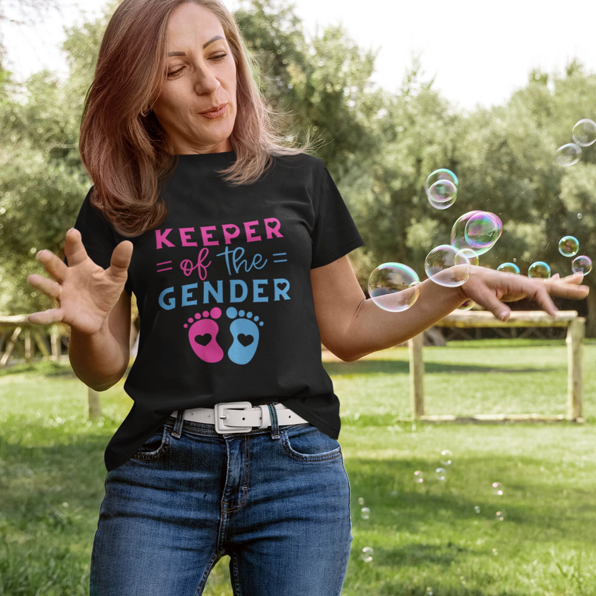 Gender Reveal Shirts, Gender Real Favors, Team Boy, Team Girl, Blue and ...