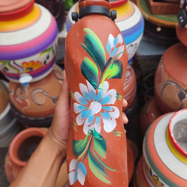 Clay Bottle - Etsy