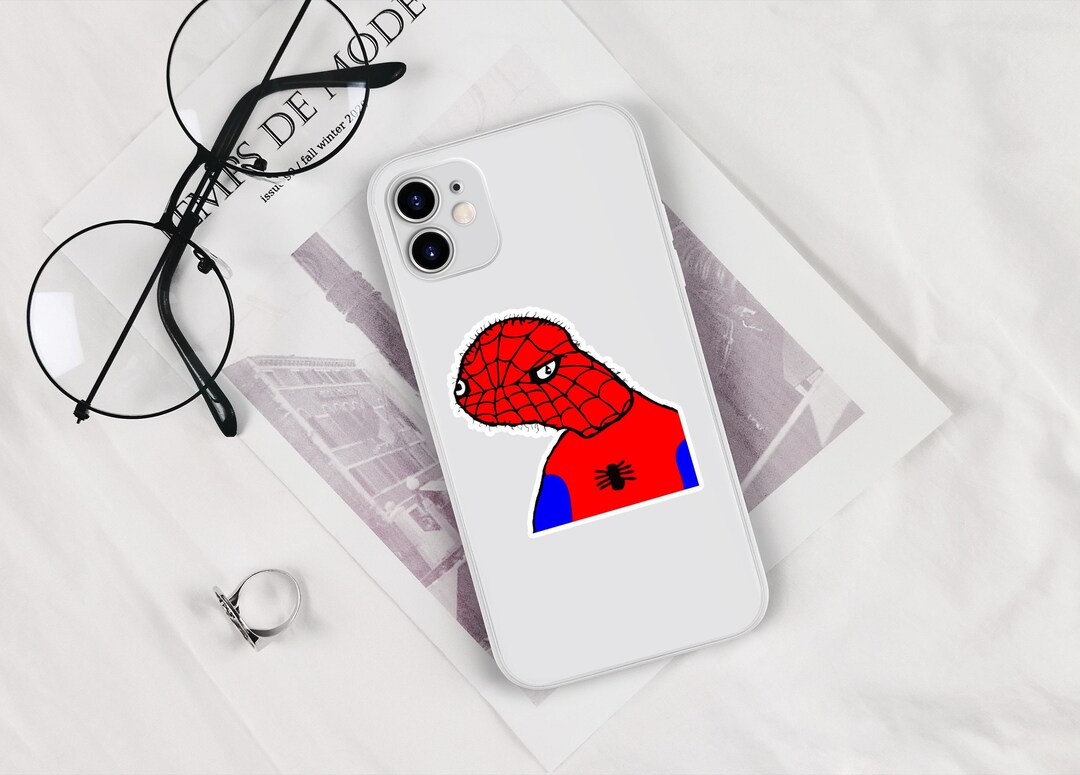 Spoderman Sticker Spiderman Derp Meme Sticker Spider Derp - Etsy