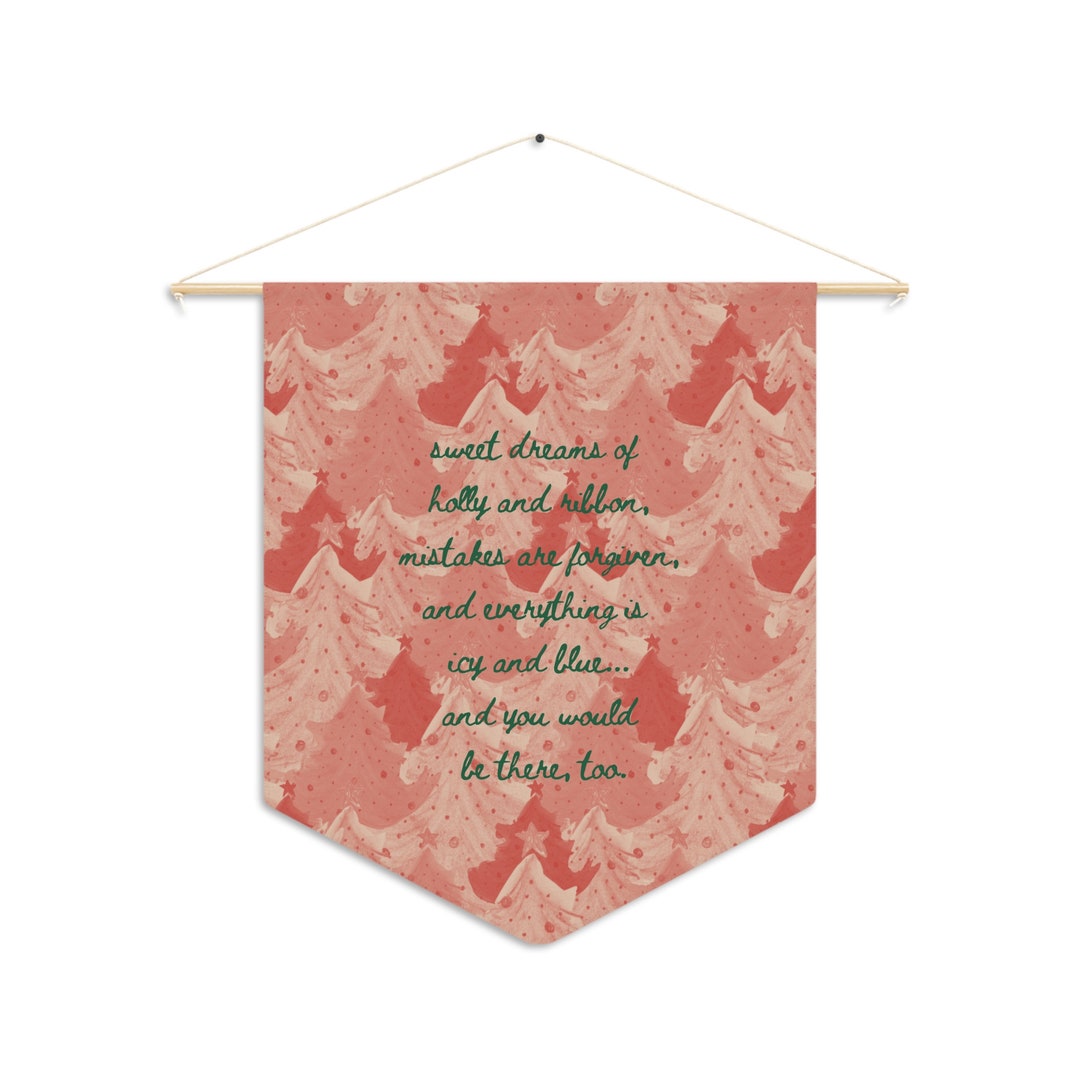 Christmas Tree Farm Taylor Swift Lyrics Cozy Home Dorm Room Decor ...