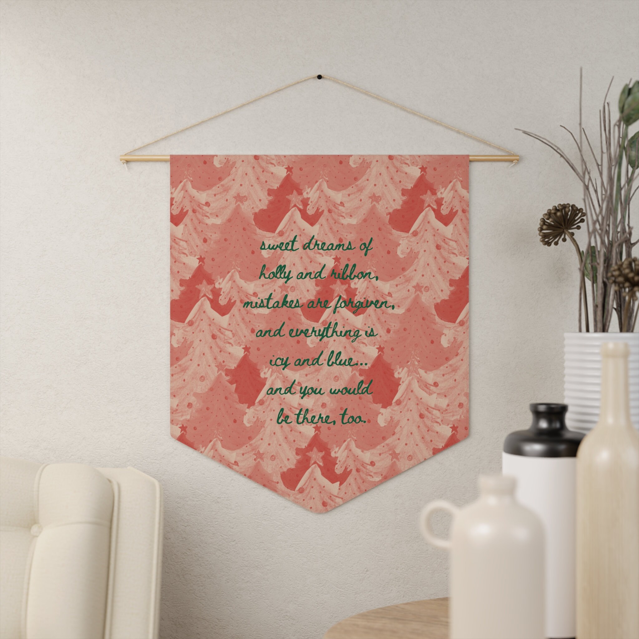 Christmas Tree Farm Taylor Swift Lyrics Cozy Home Dorm Room Decor ...