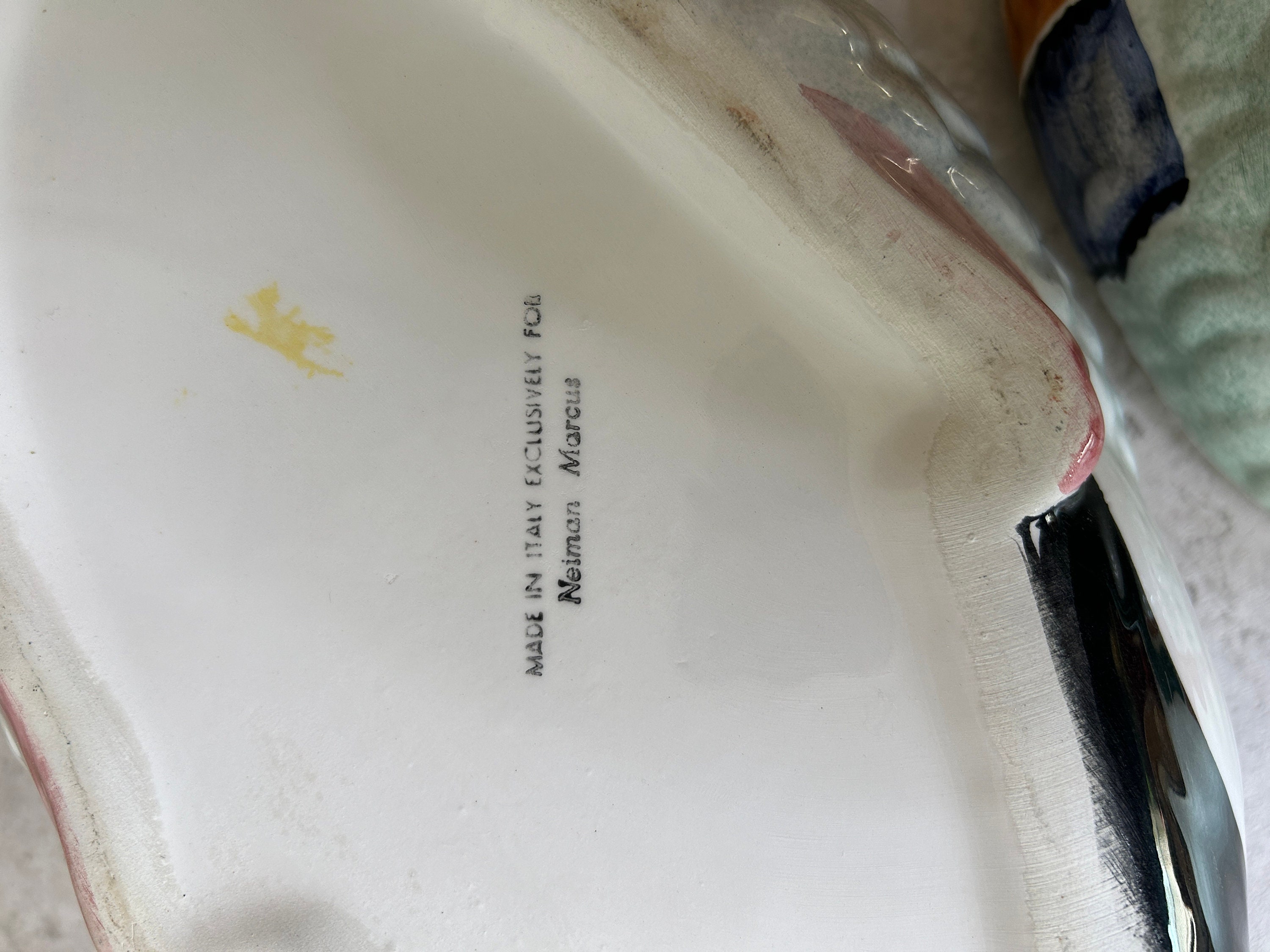 VINTAGE 1980s Neiman Marcus Mallard Duck Soup Tureen Hand Painted Made ...