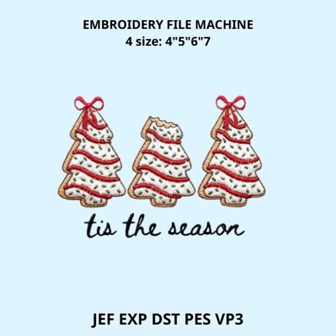 Funny Santa Christmas Tree Embroidery Design, Sarcastic Machine ...