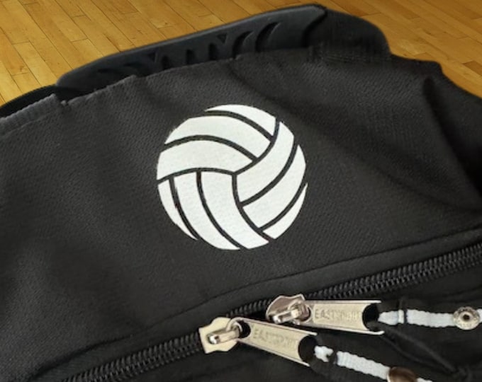 Set of 2 X Volleyball DIY Iron on Screen Print Transfer for Fabrics ...