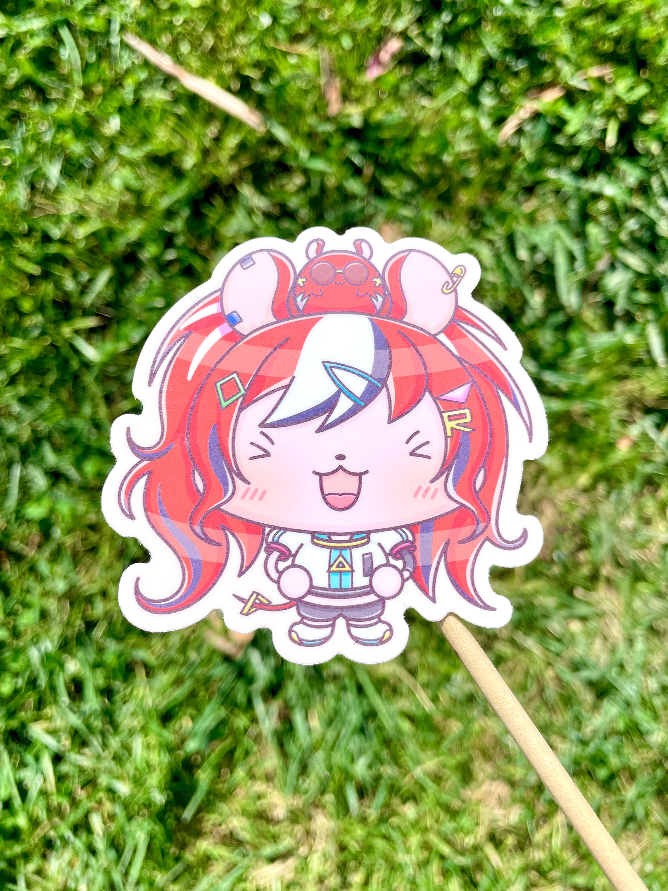 Bae Hololive Vtuber Vinyl Sticker - Etsy