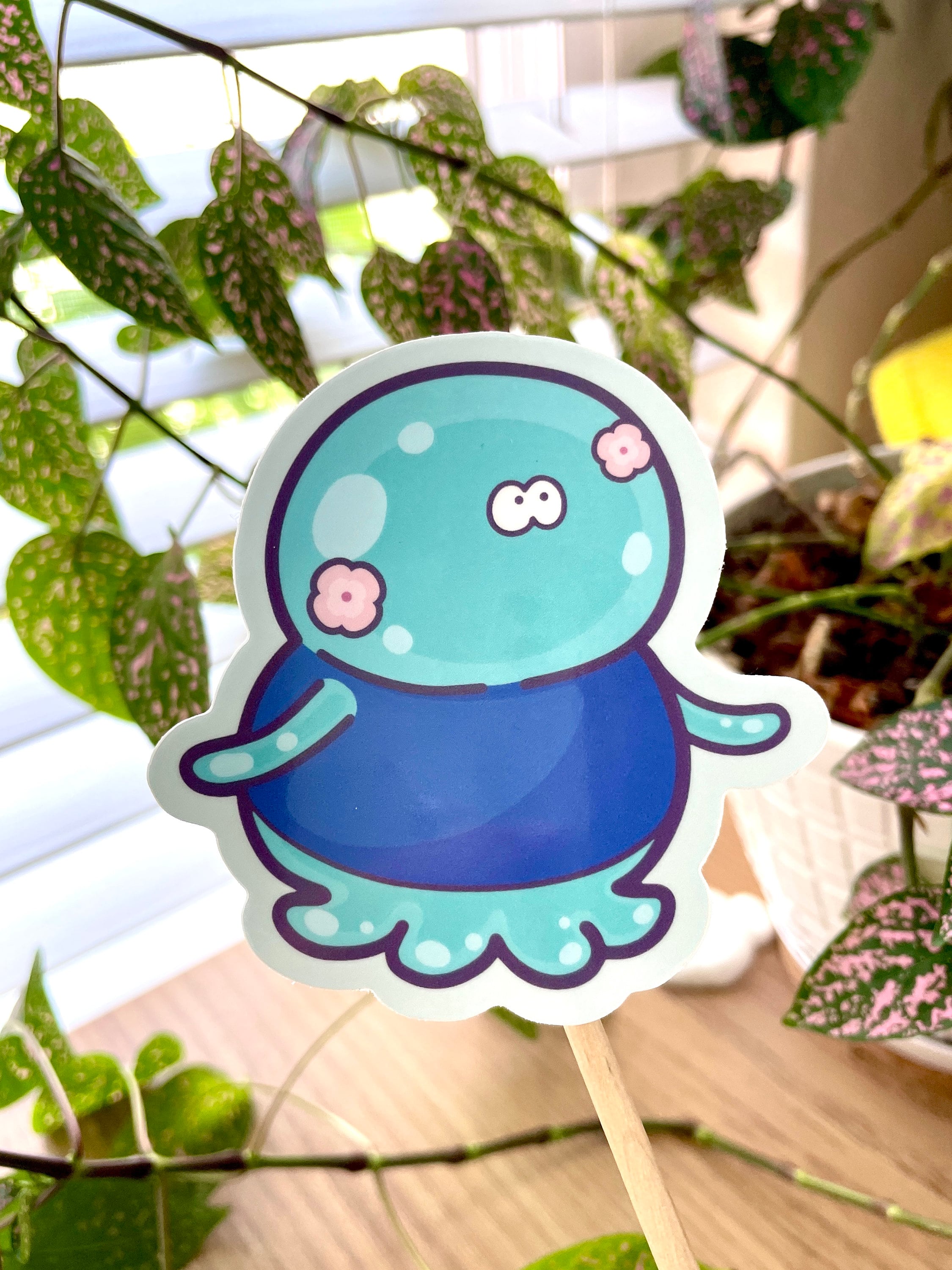 Splatoon Sakura Jelly Vinyl Sticker - Etsy