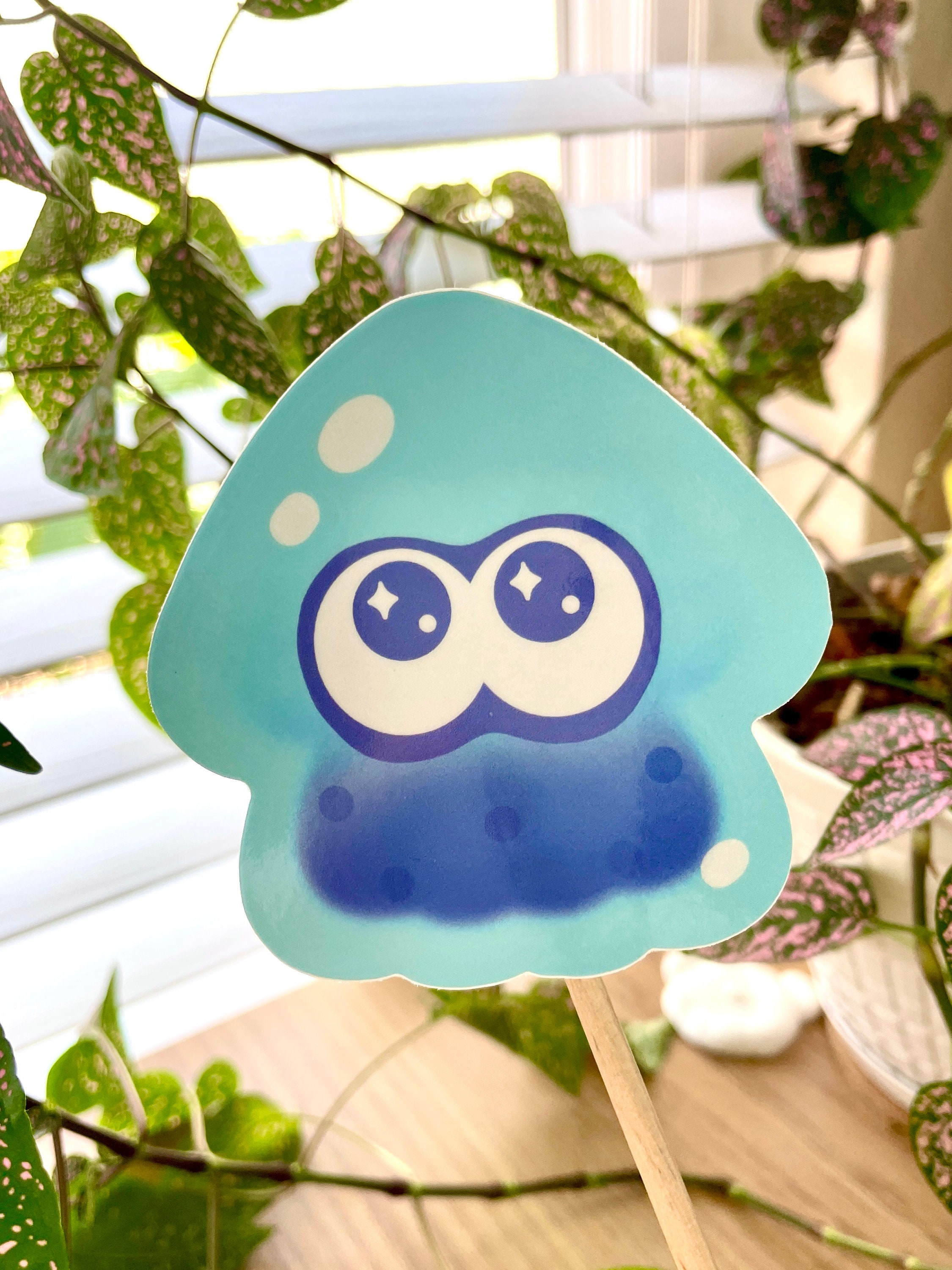 Splatoon Gummy Inkling Octoling Vinyl Sticker - Etsy