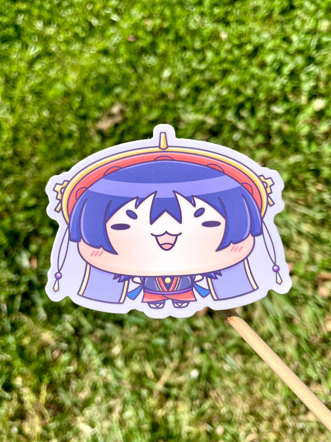 Smug Scaramouche Genshin Impact Vinyl Sticker - Etsy