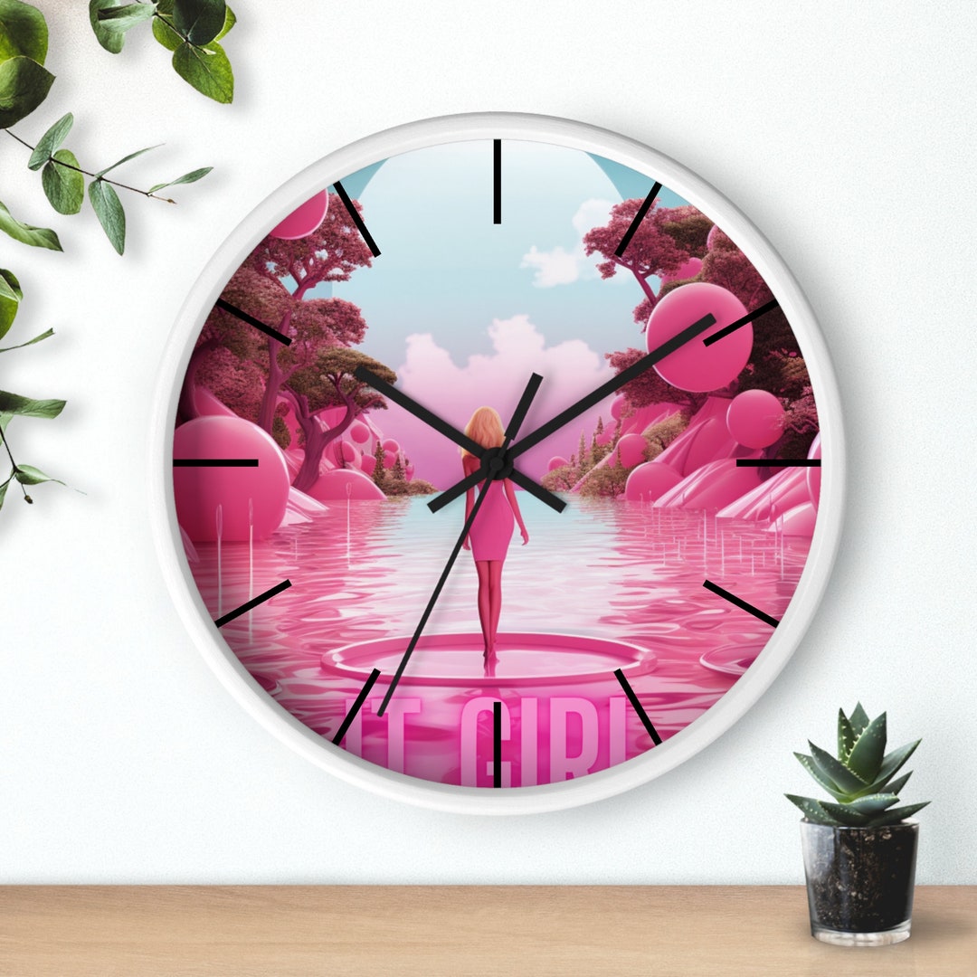 IT Girl Wall Clock Home Decor - Etsy