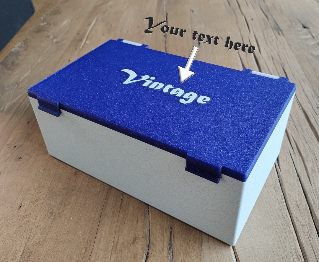 Personalized MTG Cube Box With Land Slots - Etsy