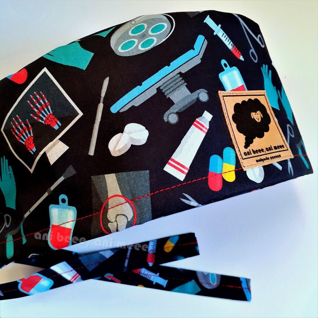 Surgical Cap, Medical Hat, Doctor, Dentist, Vet, Nurse, Ponytail ...