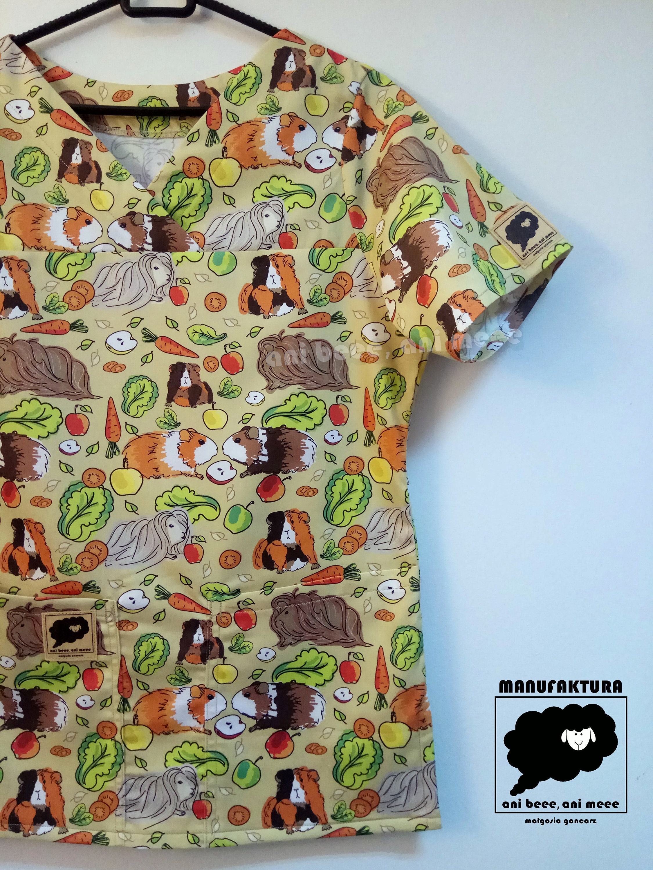 Medical Scrubs, PREMIUM QUALITY, Various Patterns, UNISEX, Top, Printed ...