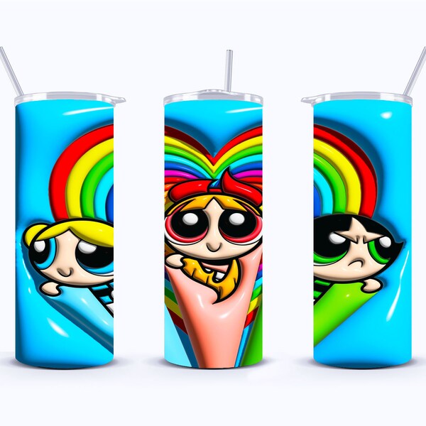 Powerpuff Girls Sublimation Wrap - Etsy Australia