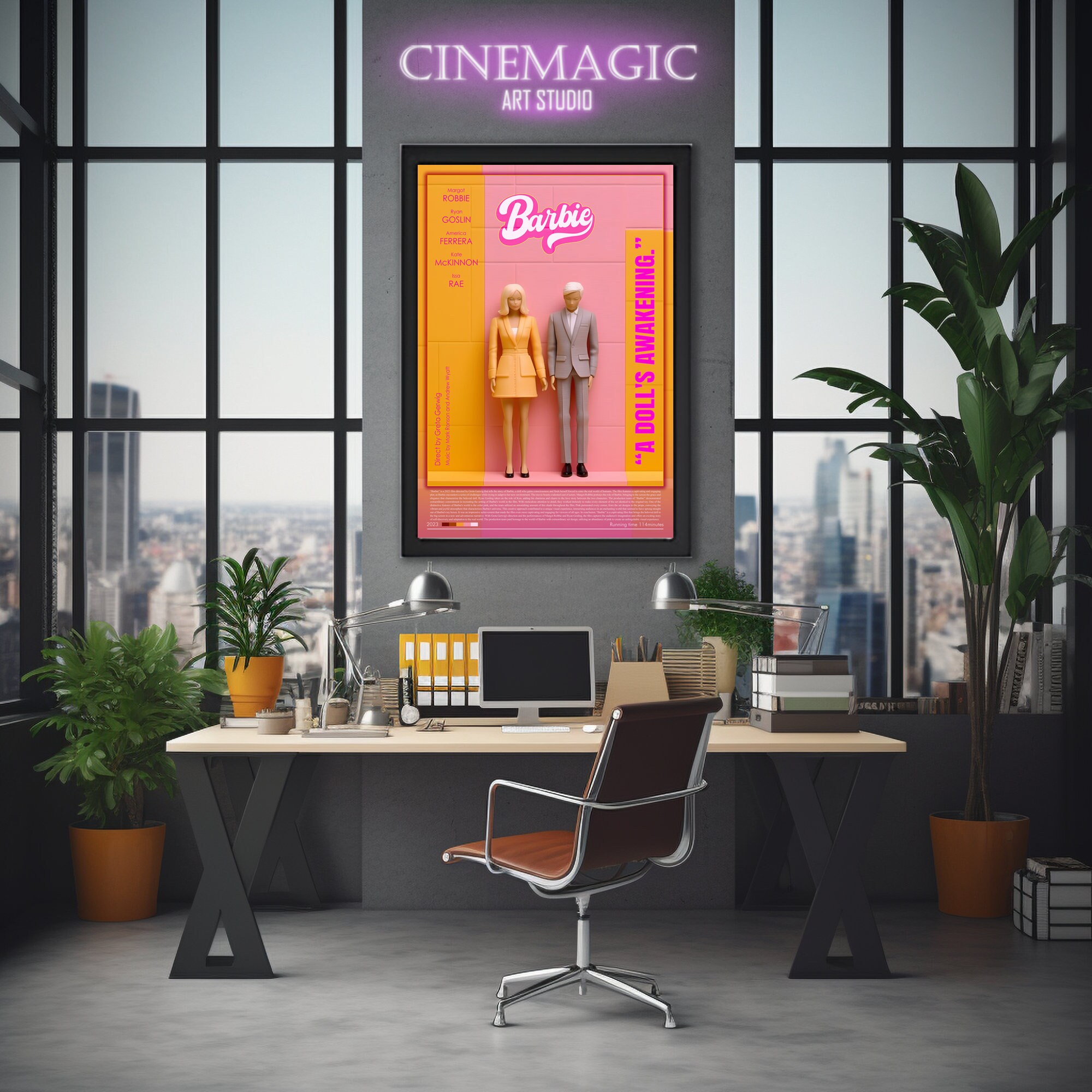 Barbie The Movie, Movie Poster Sale, Detailed Poster, Classic Film ...