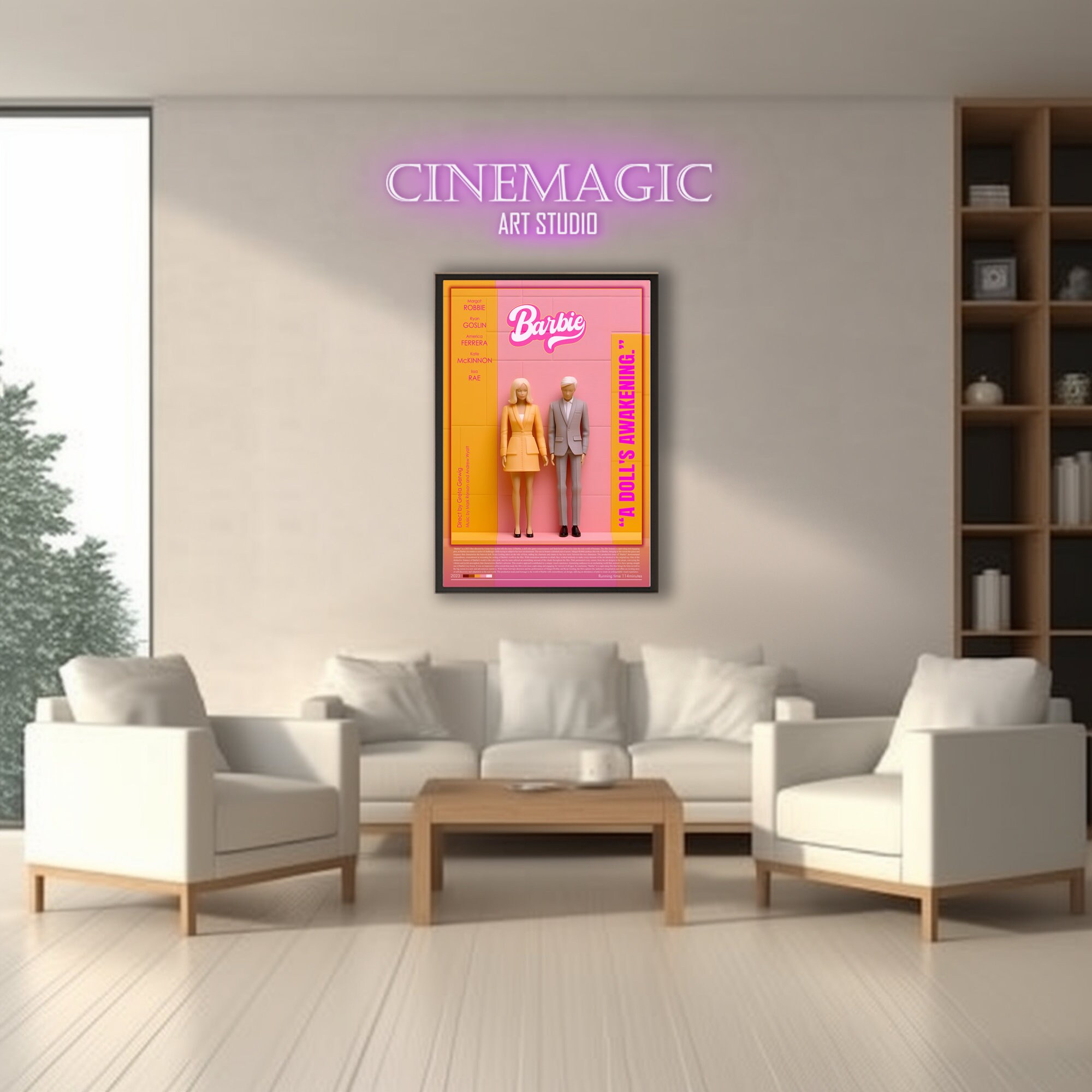 Barbie The Movie, Movie Poster Sale, Detailed Poster, Classic Film ...