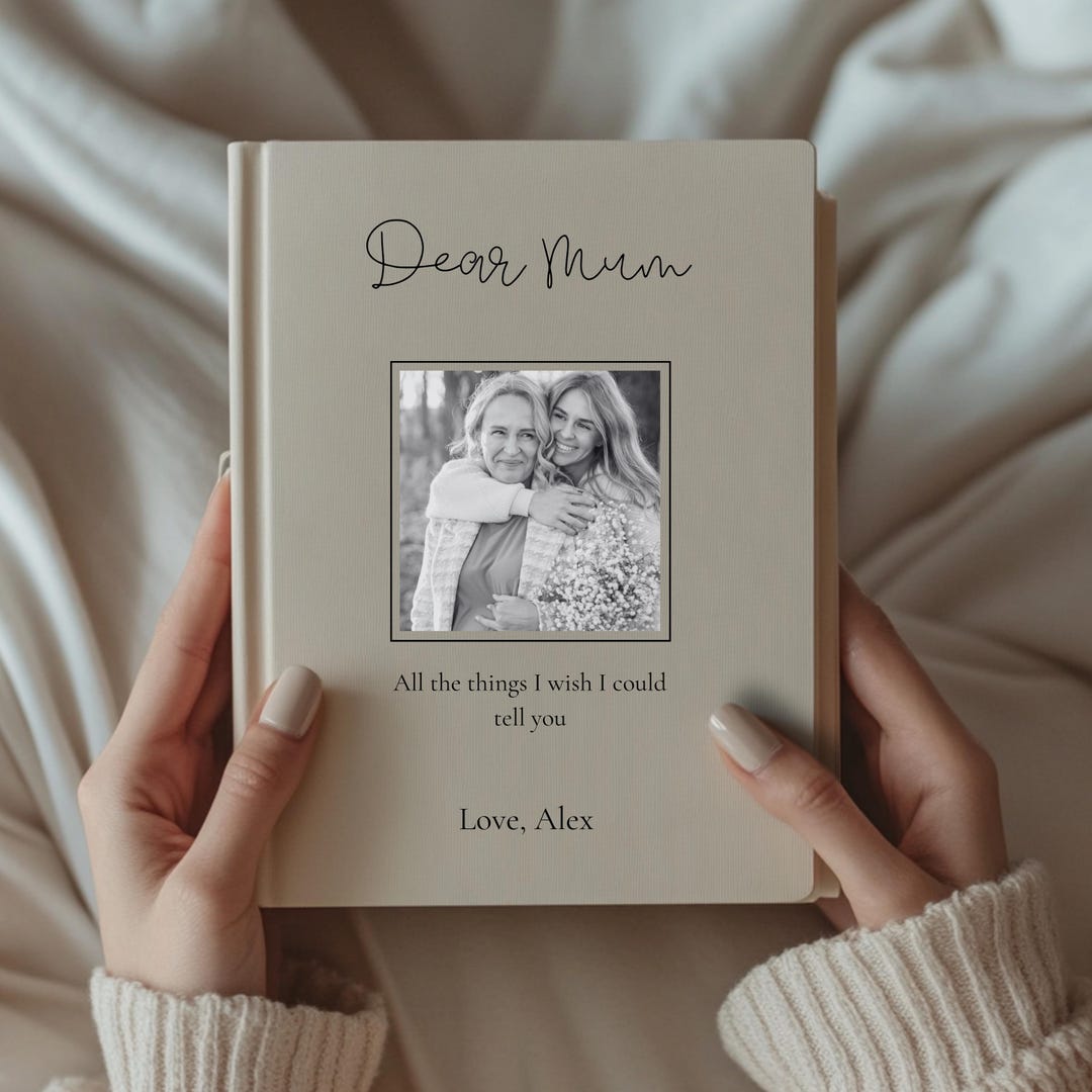 Custom Grief Journal Gift Memorial Gift Journal Loss of Mom Grief ...