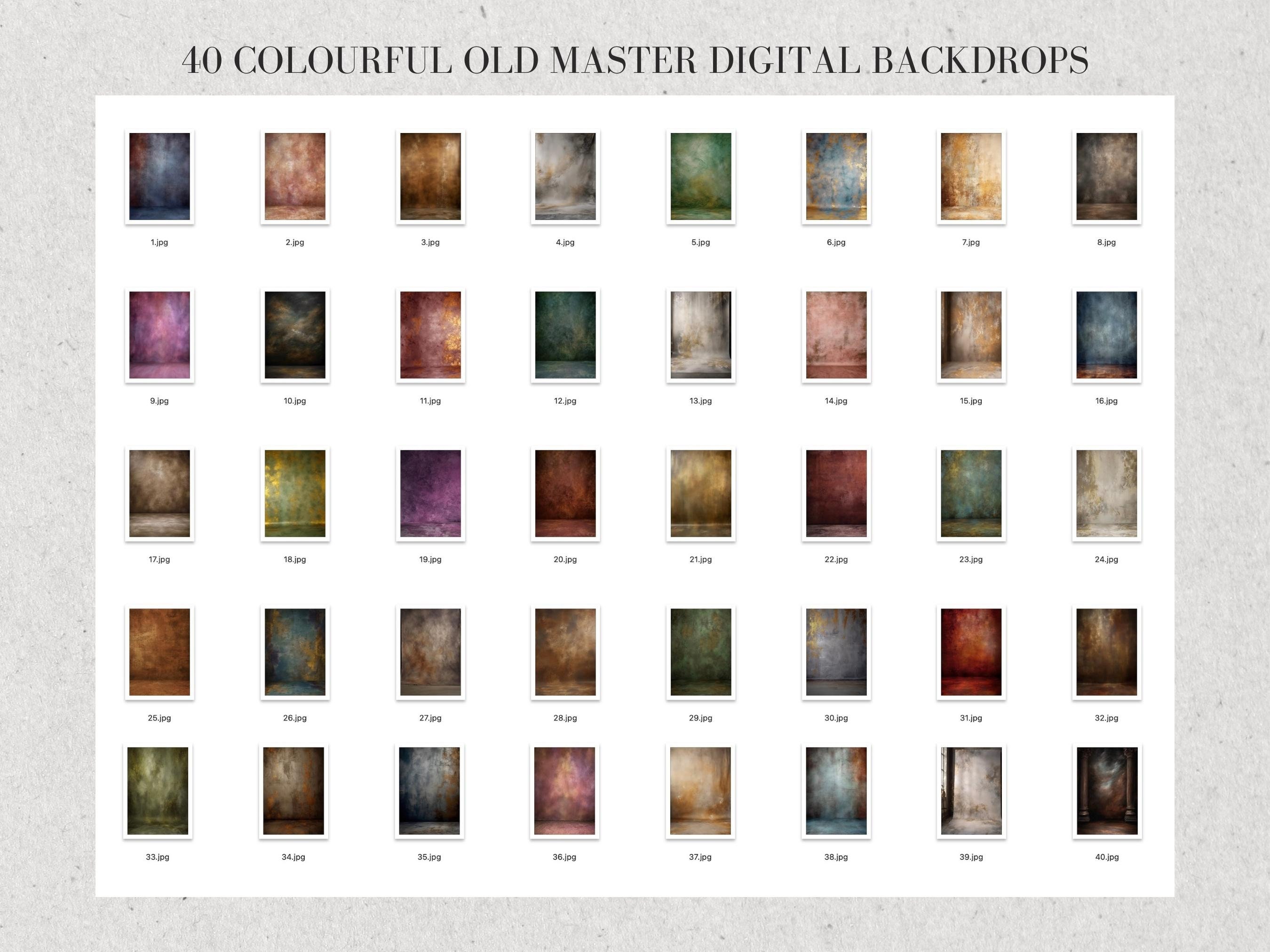 Old Master Wedding Backdrop Maternity Digital Backdrop Maternity ...