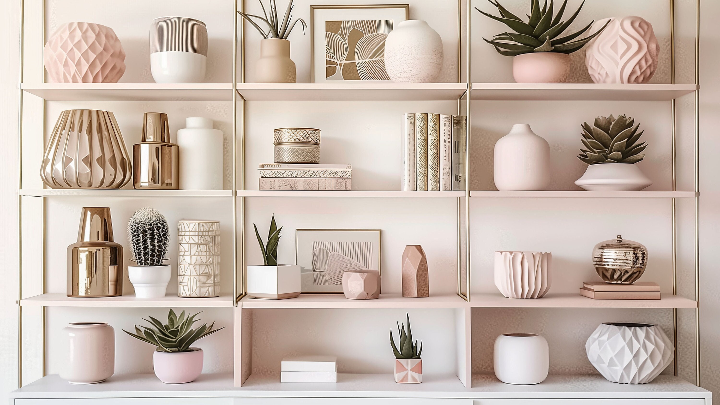 Zoom Background Blurred Pink Virtual Office Background Home Office ...