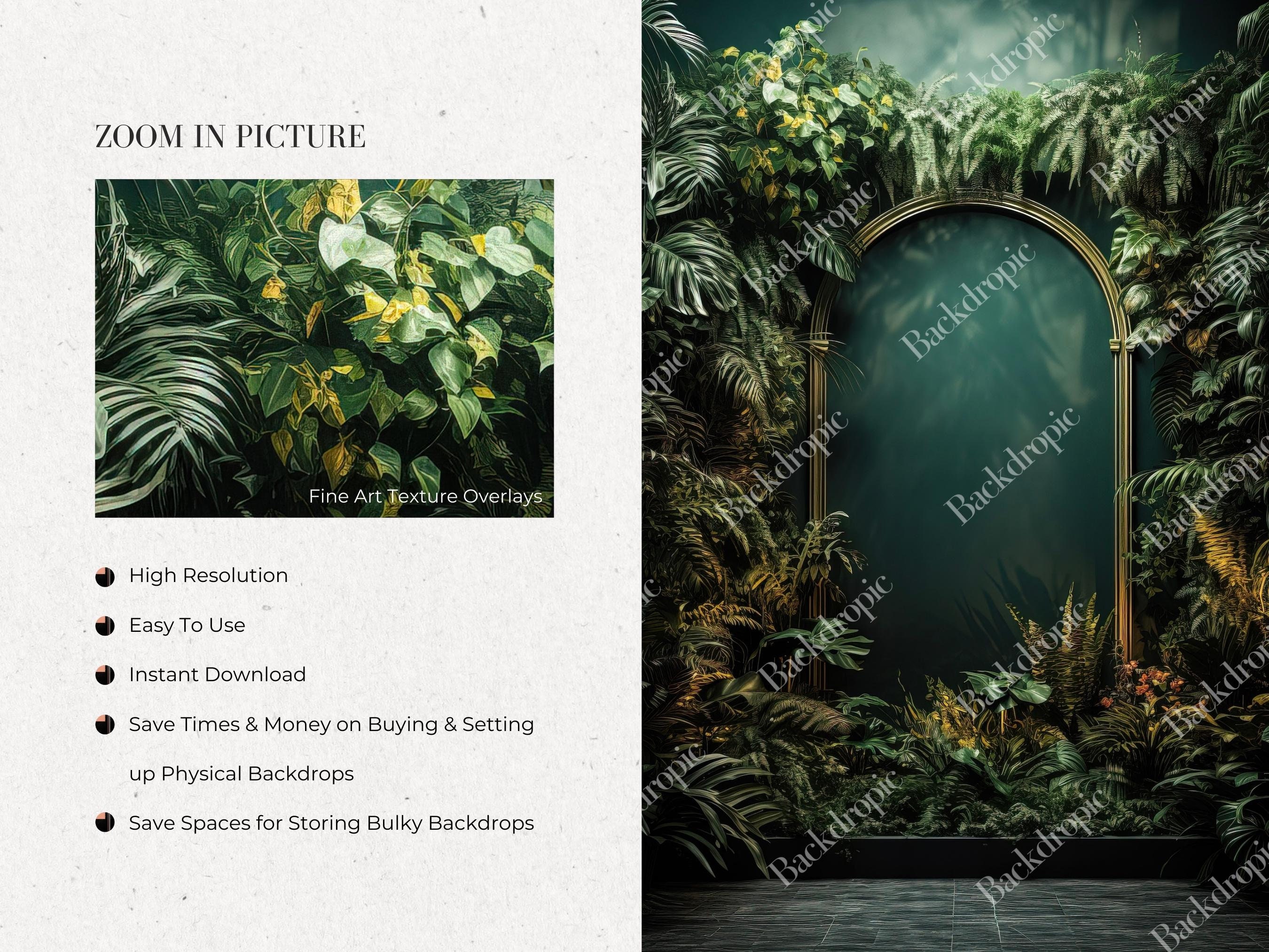 12 Door Backdrop Arch Doorway Backdrop Overlays Maternity Digital ...