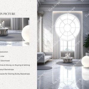 33 Digital White Room Backdrop Wedding Backdrop Digital Download ...