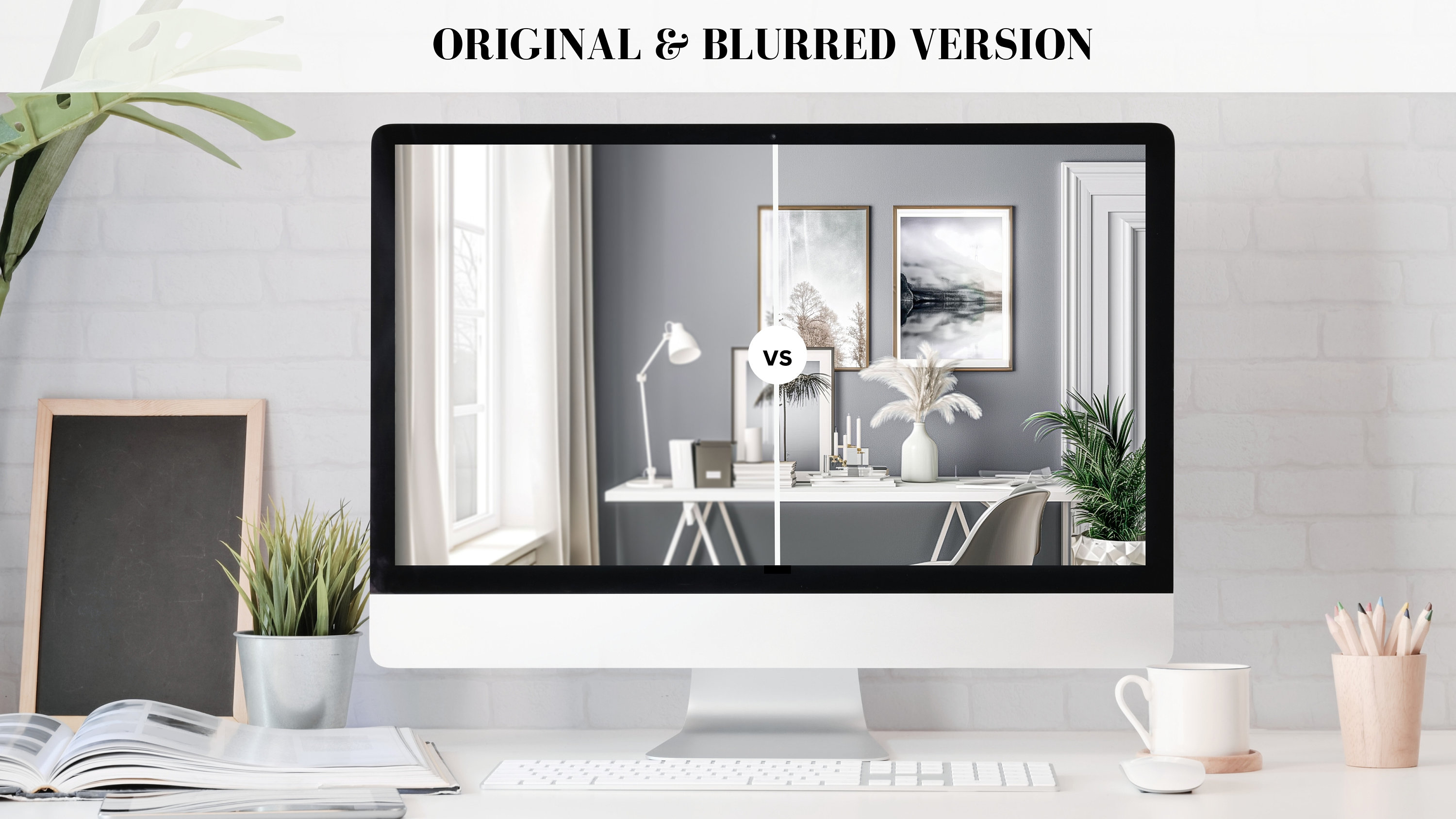 Zoom Background Office Background Zoom Gray Modern Home Office ...