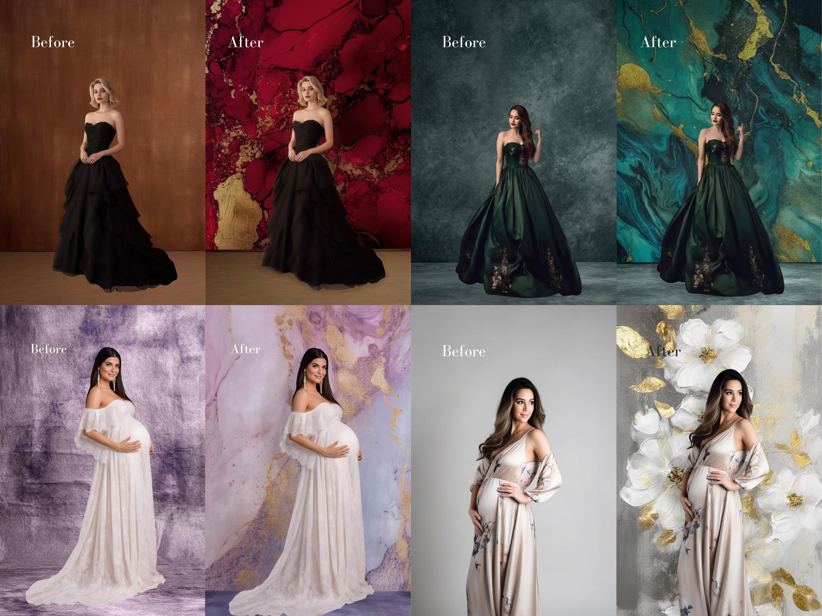 65 Gold Digital Backdrop Overlays Maternity Digital Backdrop Maternity ...