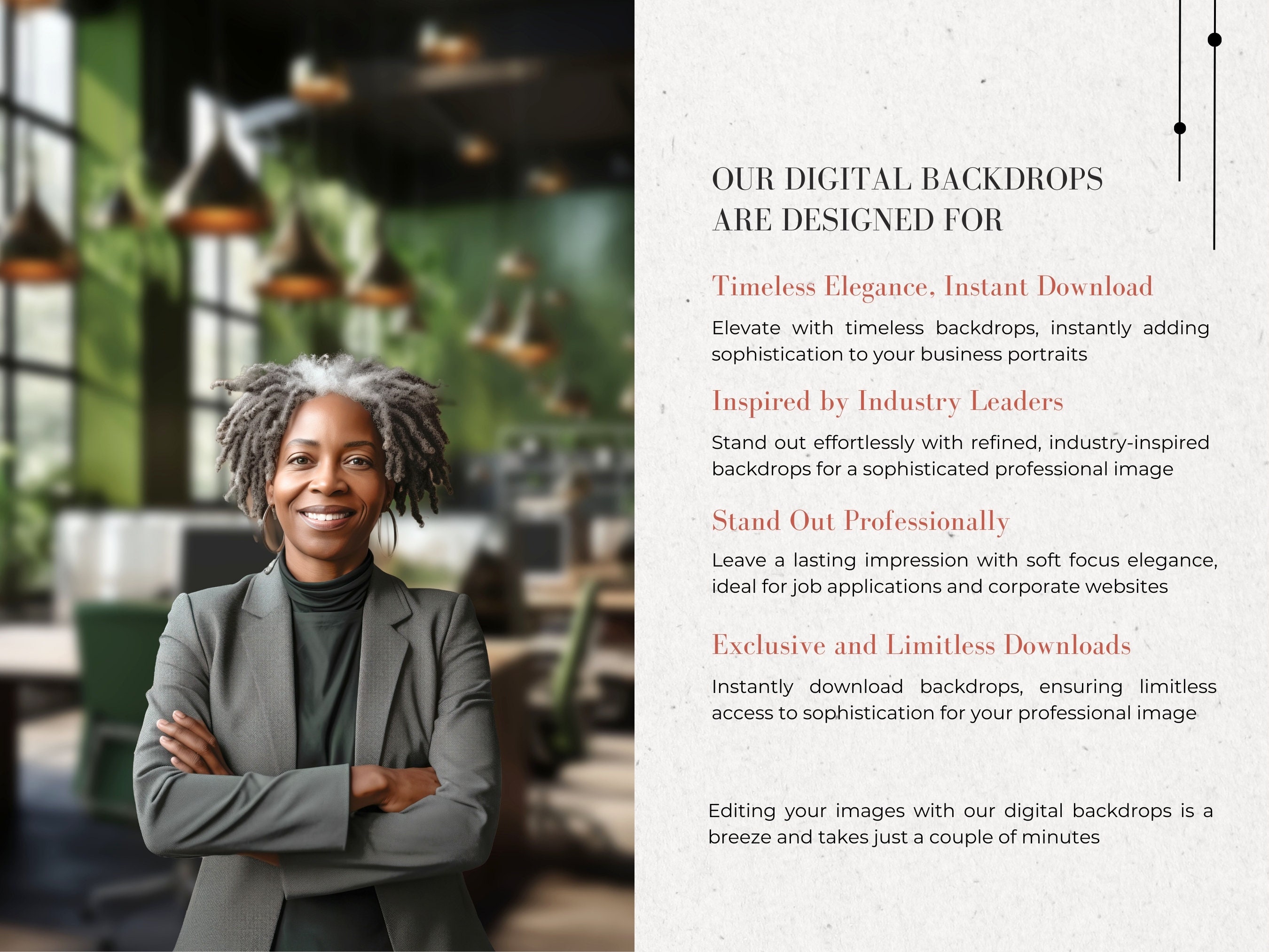 Soft Focus Modern Office Background Blurred Business Digital Backdrop ...