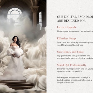 White Fabric Backdrop Digital Backdrop Overlays Maternity Digital ...
