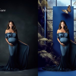 21 Tropical Backdrop Overlays Maternity Digital Overlay Maternity ...