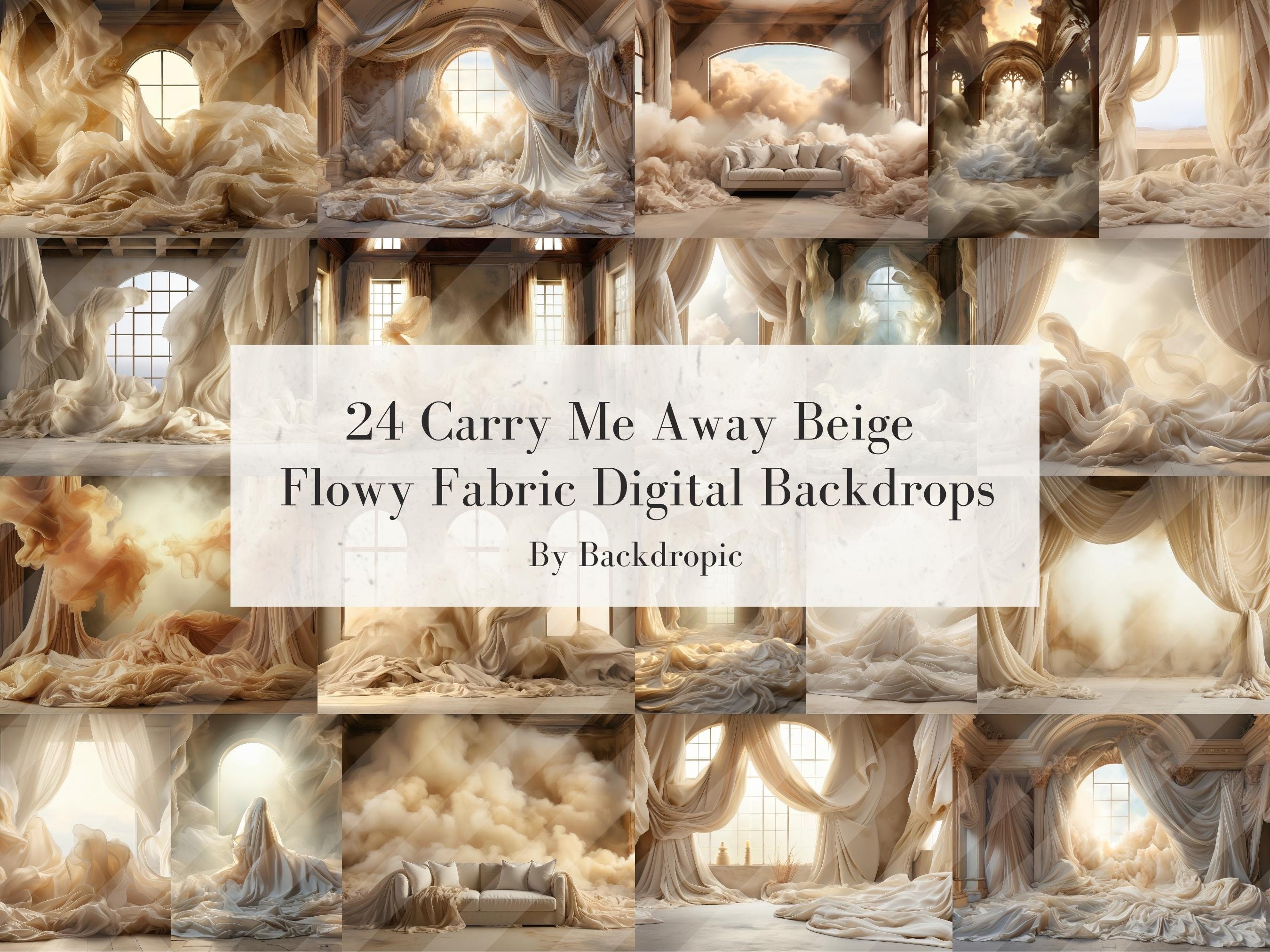 24 Fabric Backdrop Photography Backdrop Overlays Maternity Digital ...