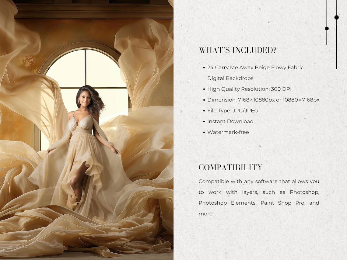 Beige Fabric Backdrop Digital Backdrop Overlays Maternity - Etsy